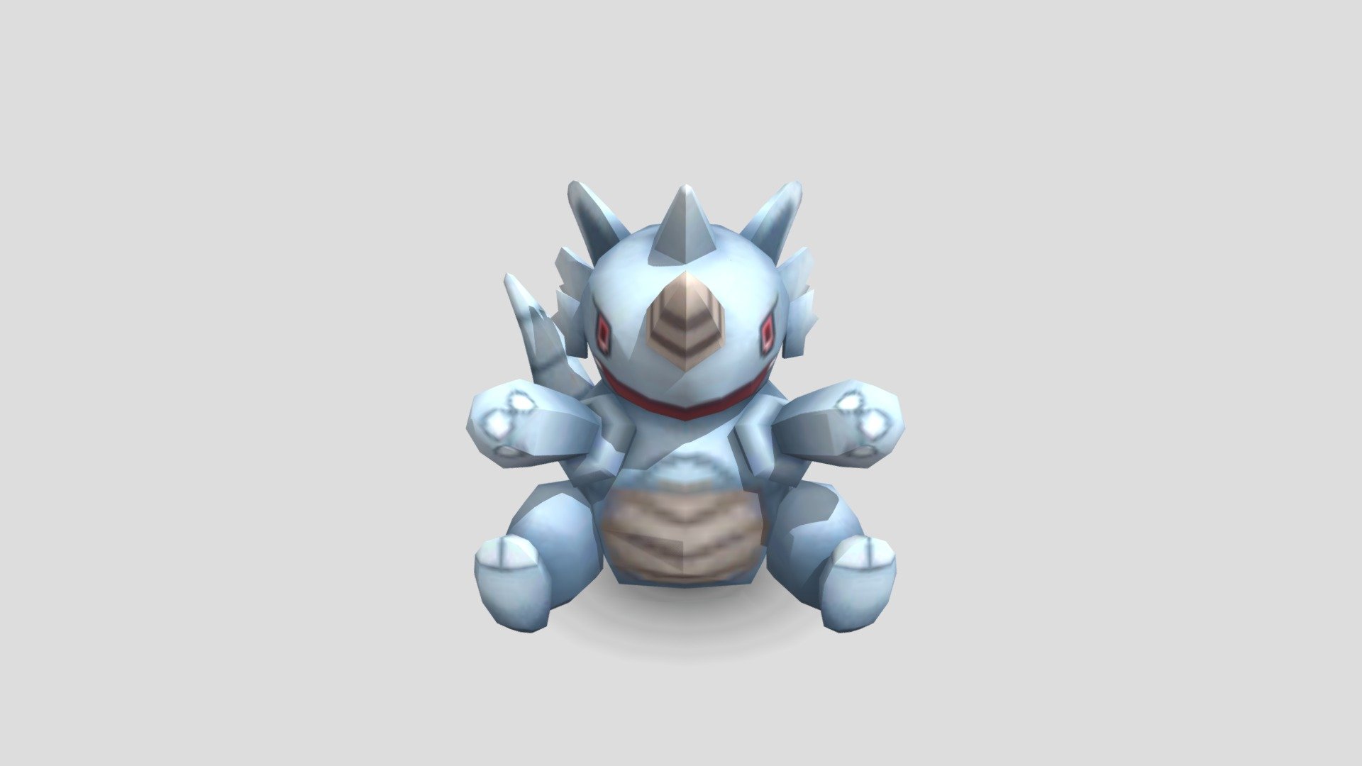[Pokemon OR/AS] Rhydon Doll - Download Free 3D model by ...