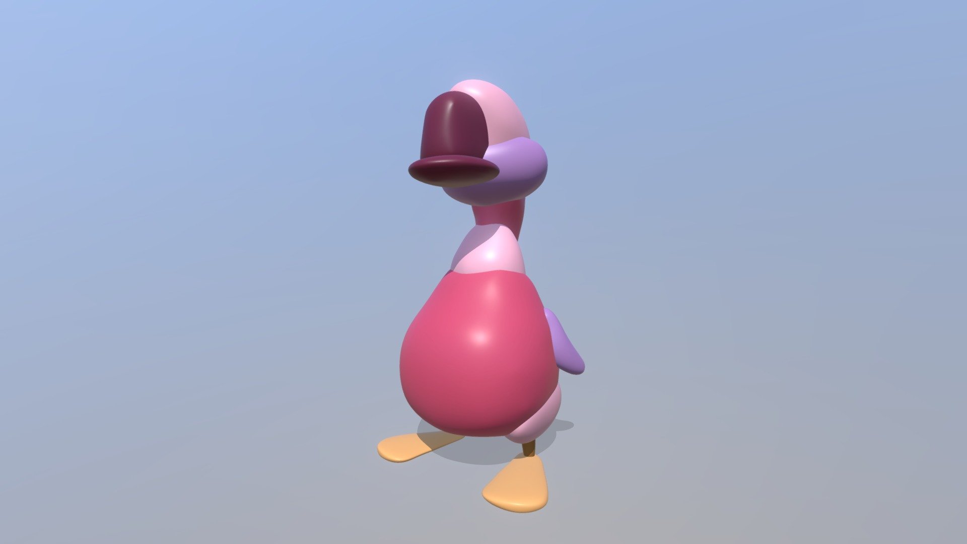 Duck - Geometric Shapes - Download Free 3D model by Chloé (@ChloeClo ...