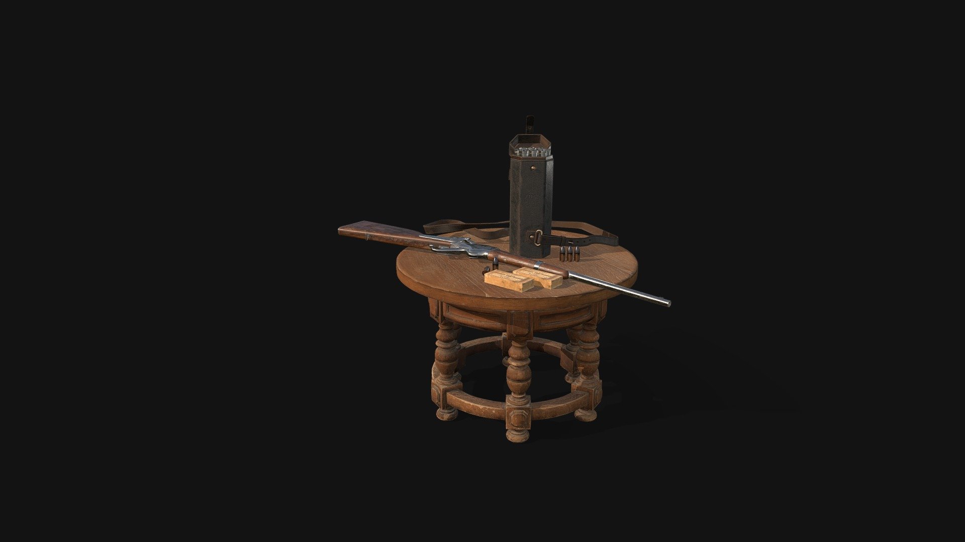 The Spencer repeating rifle - Download Free 3D model by ...