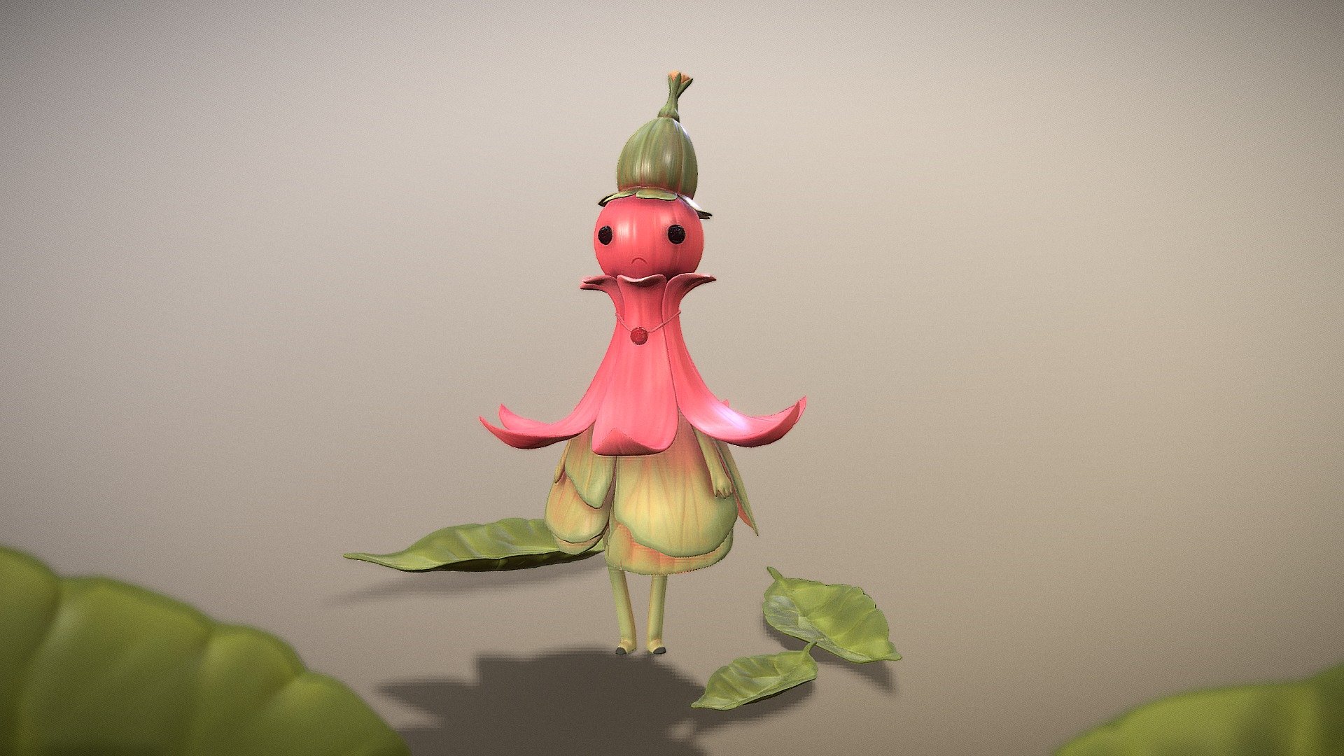 Cute Creature - Little Fuchsia - 3D model by Lobke Van Gheluwe ...