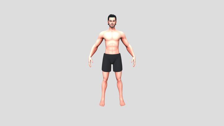 Male-character 3D models - Sketchfab
