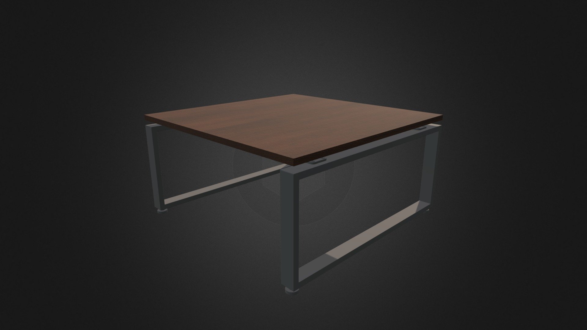 Square Office Table - Buy Royalty Free 3D model by cgaxis [6d28b46 ...