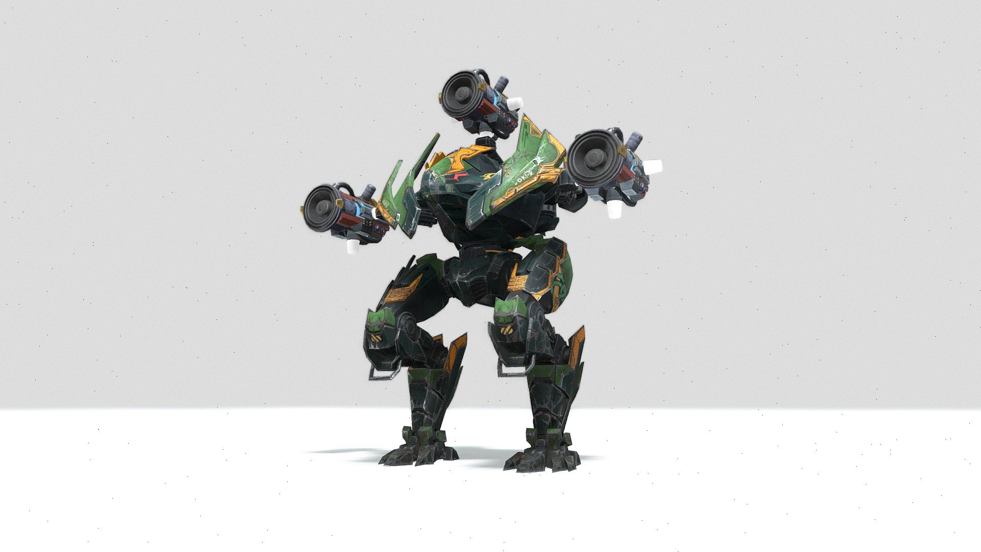 War Robots Loki Scatter - 3D model by xiaolin35 [6d28baa] - Sketchfab