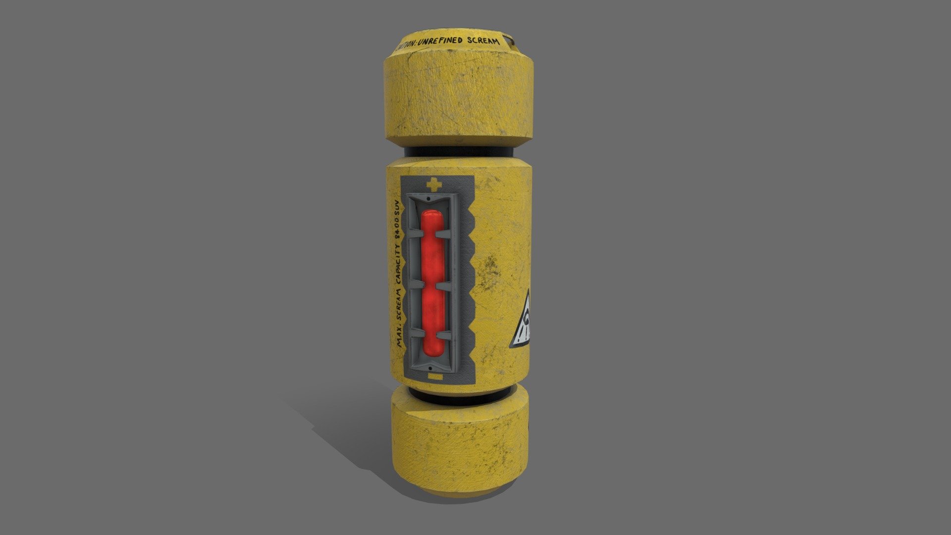 Scream Canister - 3D model by Chuliaw (@julia.cappurri) [6d2b1fb ...