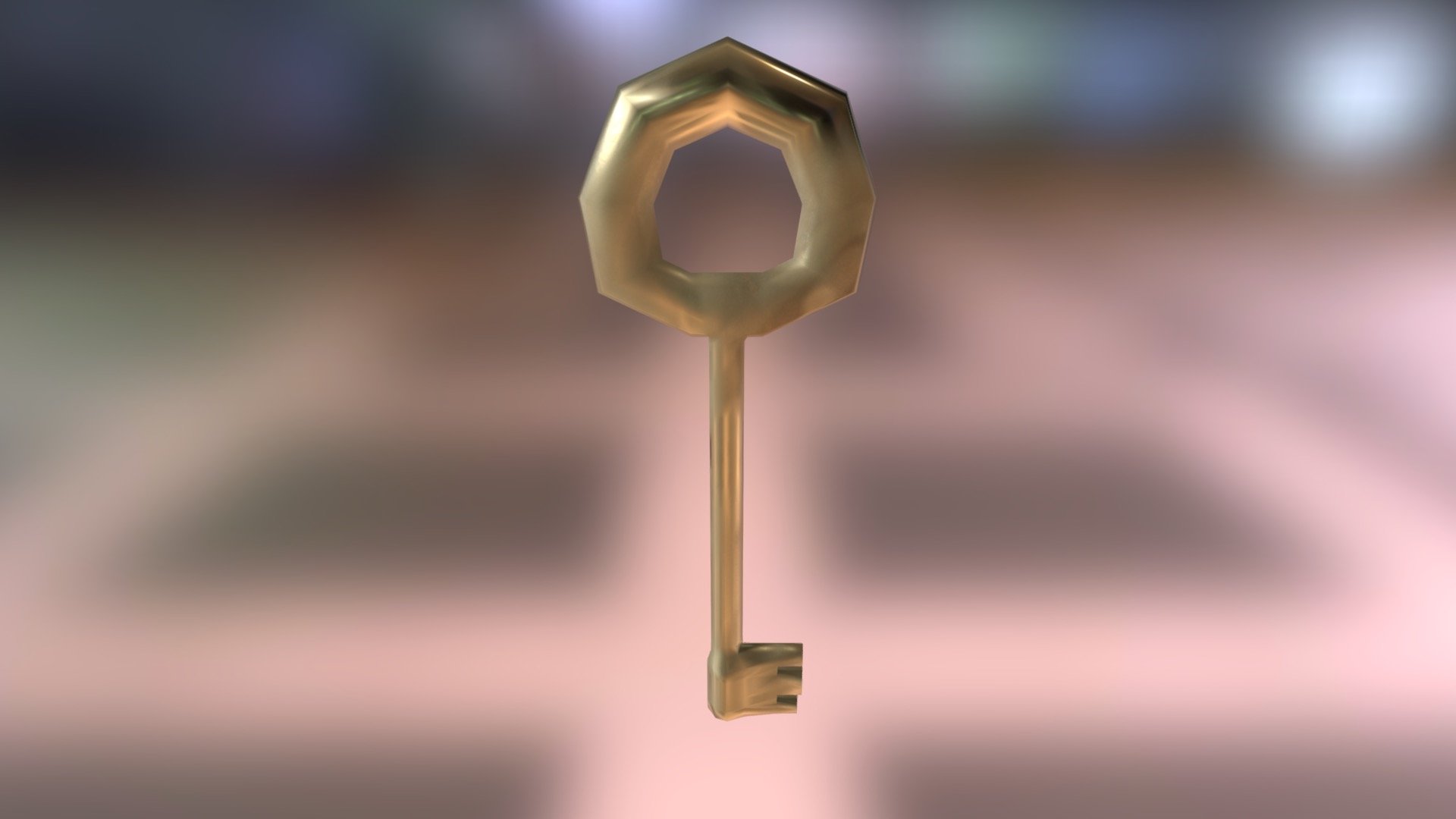 Low Poly Key for Games - Download Free 3D model by perridan [6d2b485 ...