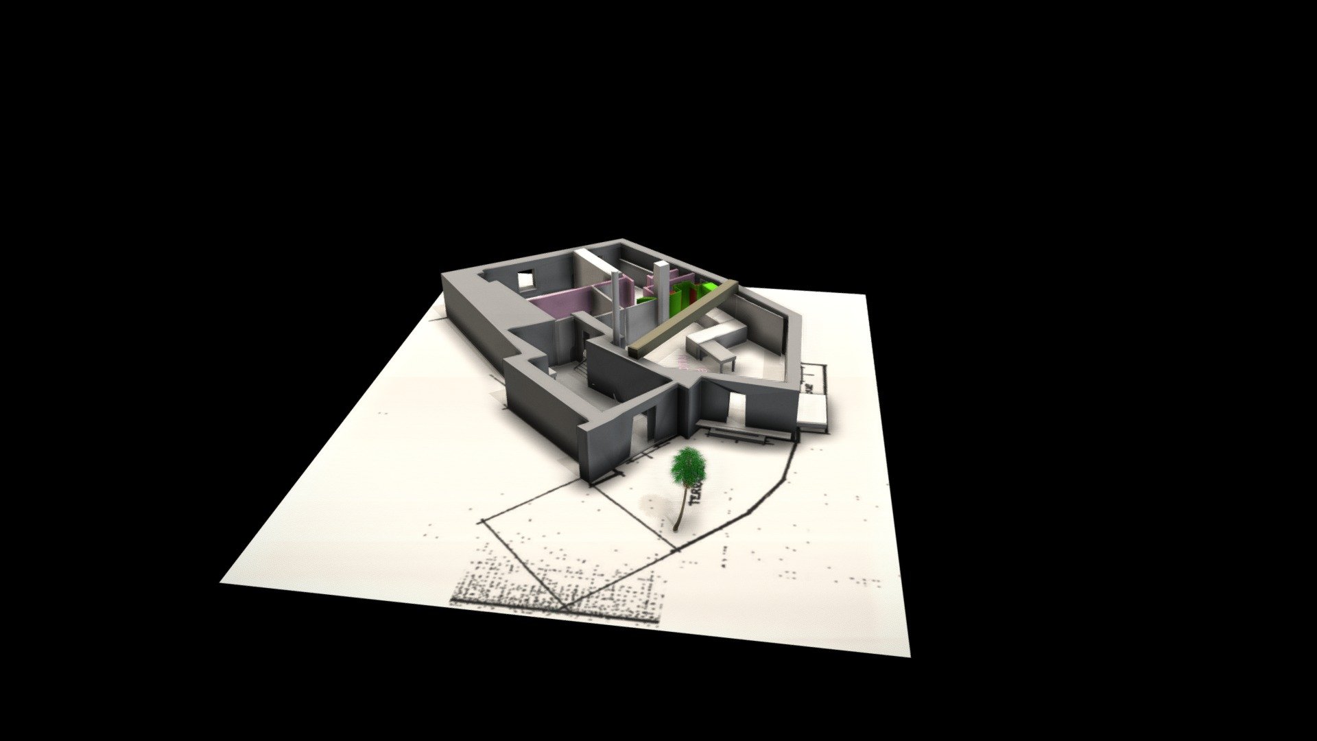 Concept Building II - 3D model by Nicolauser [6d2bfa0] - Sketchfab