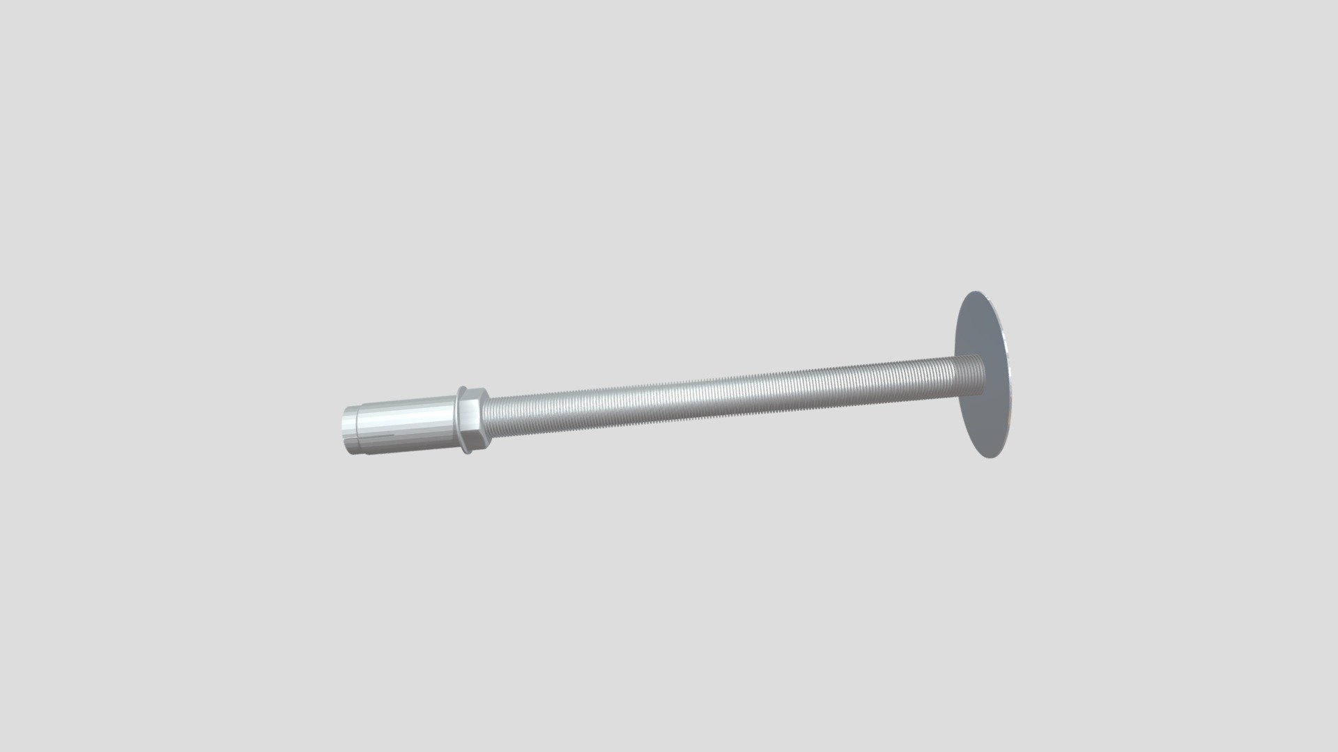 12 mm stone pin with interchangeable round head - 3D model by ...