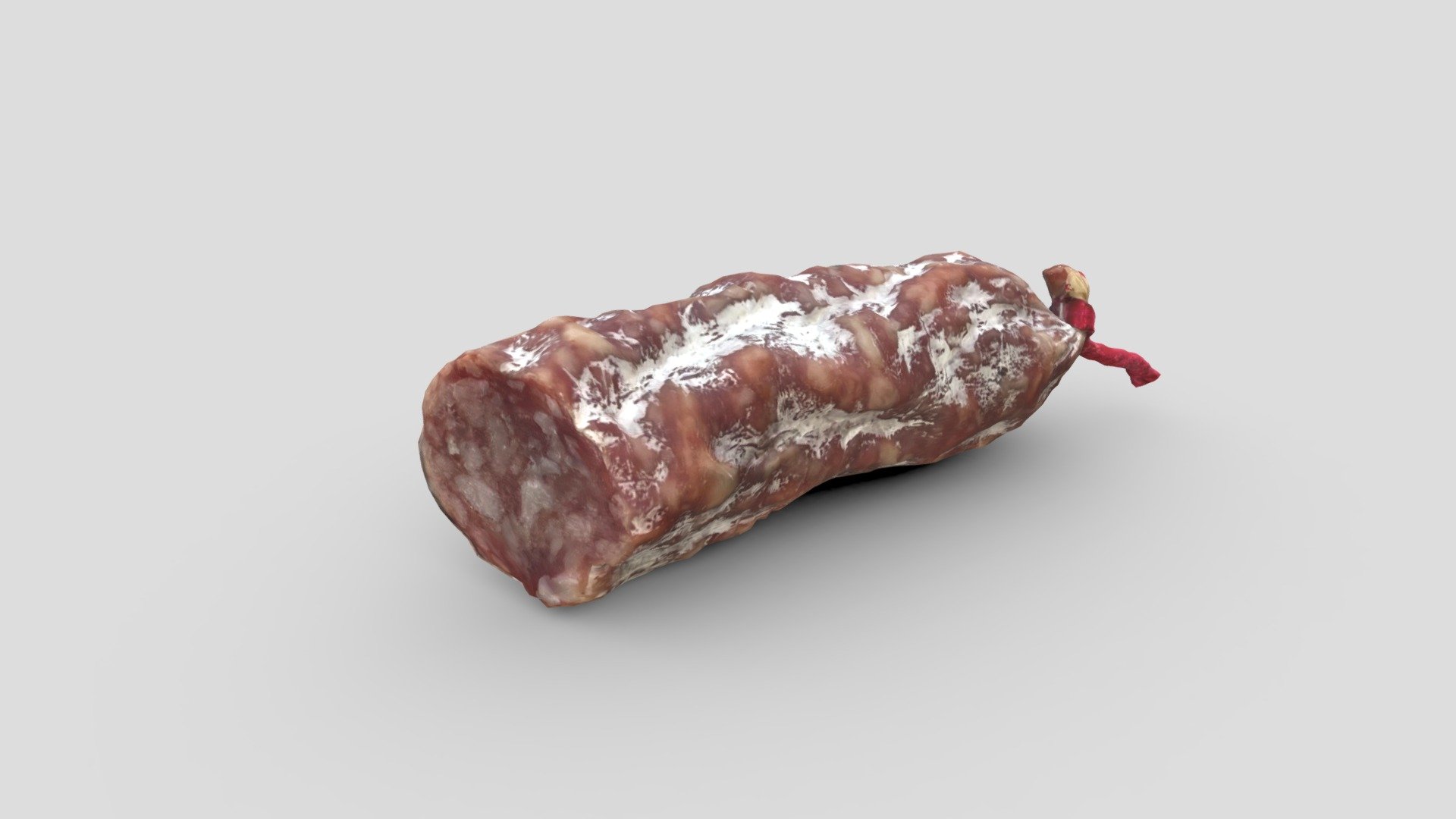 One piece of air dried french Salami - Buy Royalty Free 3D model by mel-schneider (@cgigraphix ...