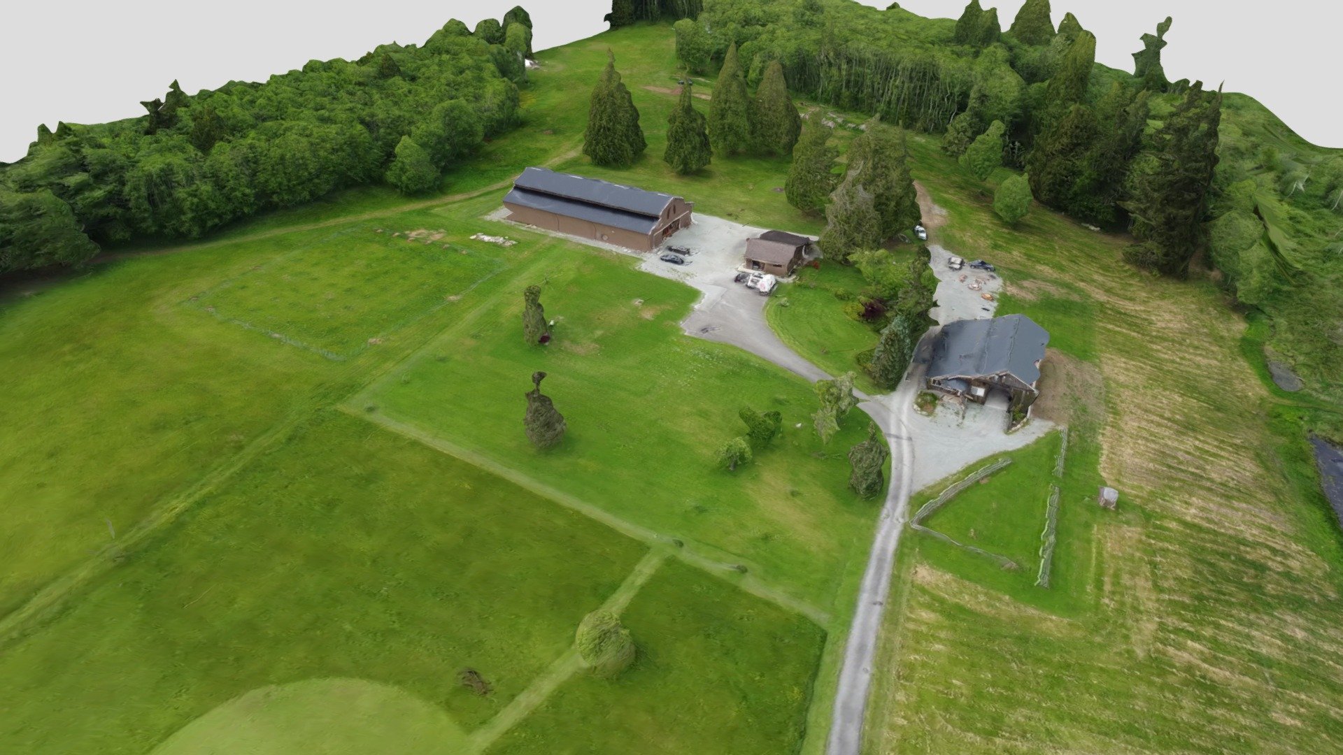 Farmland property - 3D model by AGlidewell [6d2d9ad] - Sketchfab
