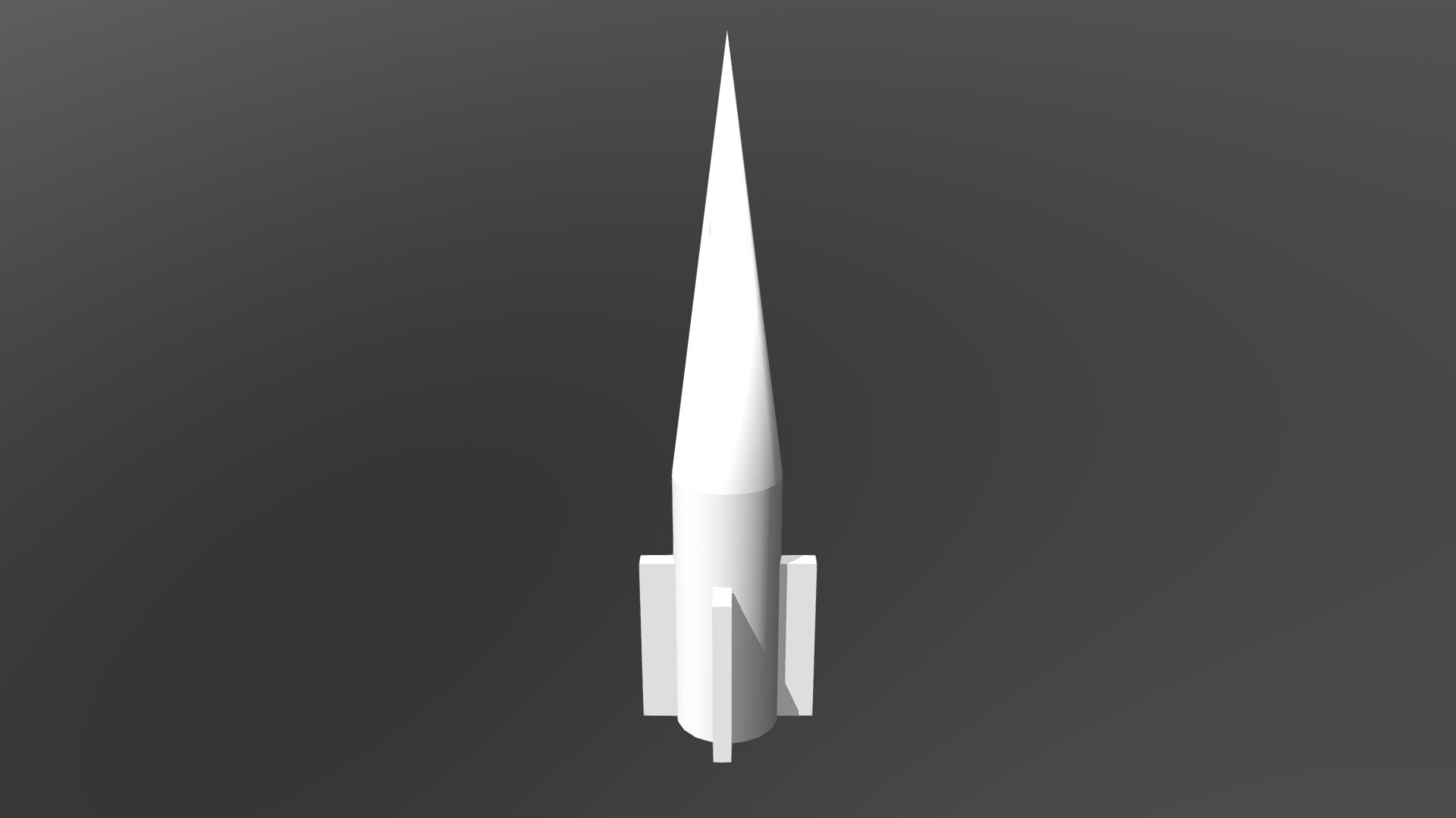 First rocket - 3D model by neuroncube [6d2e256] - Sketchfab