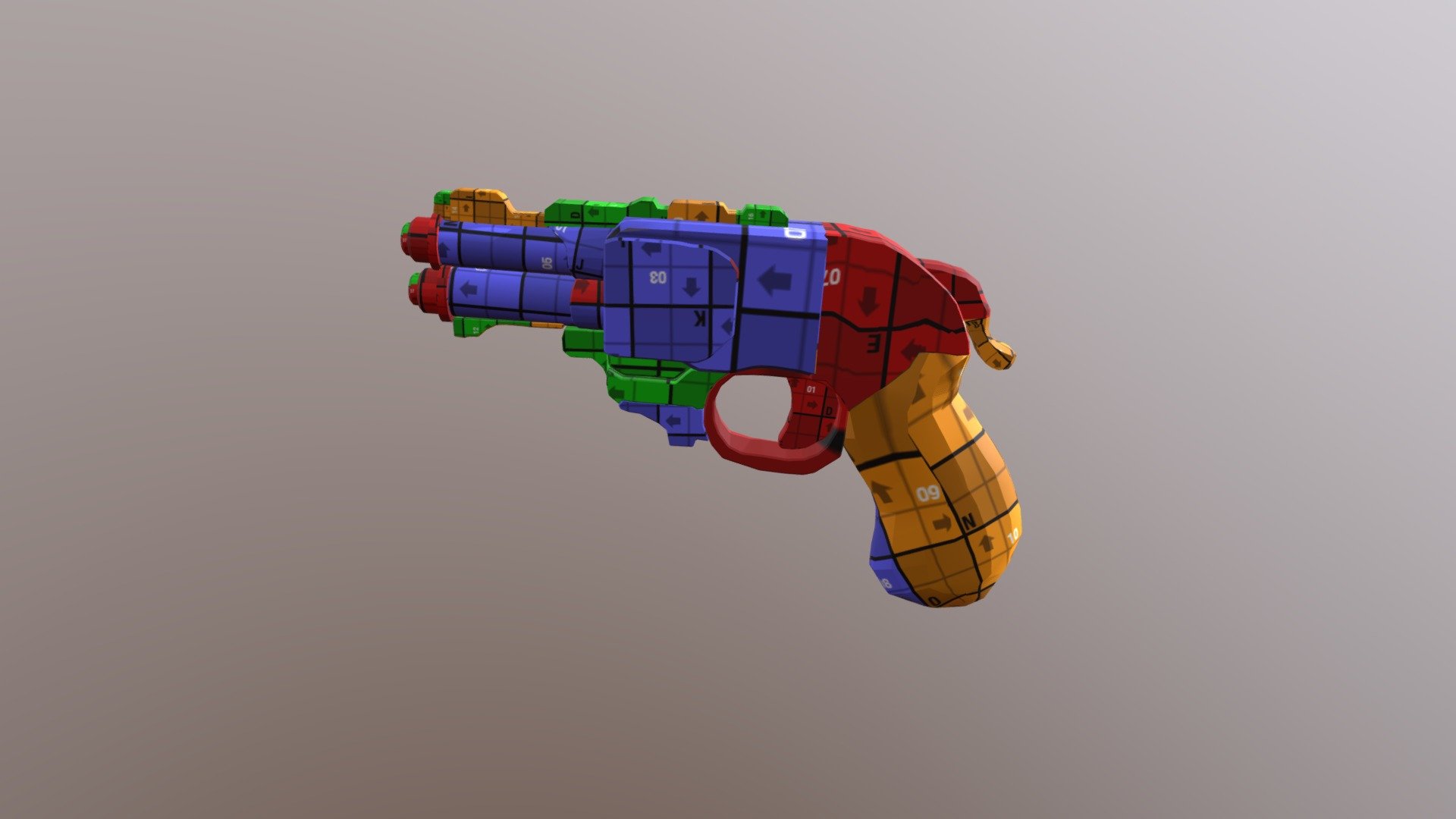 UV Blaster - 3D model by leslieotaku531 [6d2ebf6] - Sketchfab