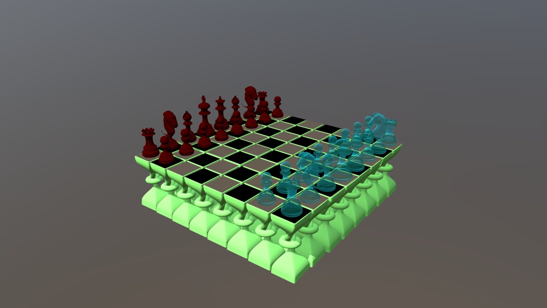 Chess - 3D model by verkhovoy777 [6d2f457] - Sketchfab