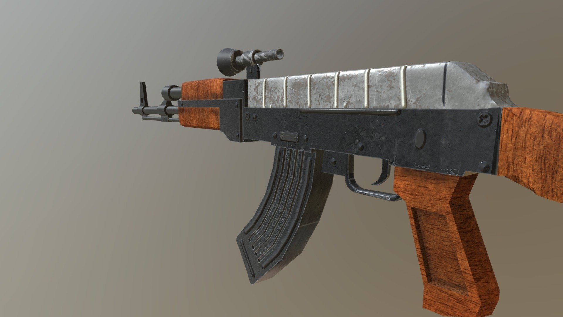 Ak-47 - 3D model by gamecrio.com [6d304a6] - Sketchfab
