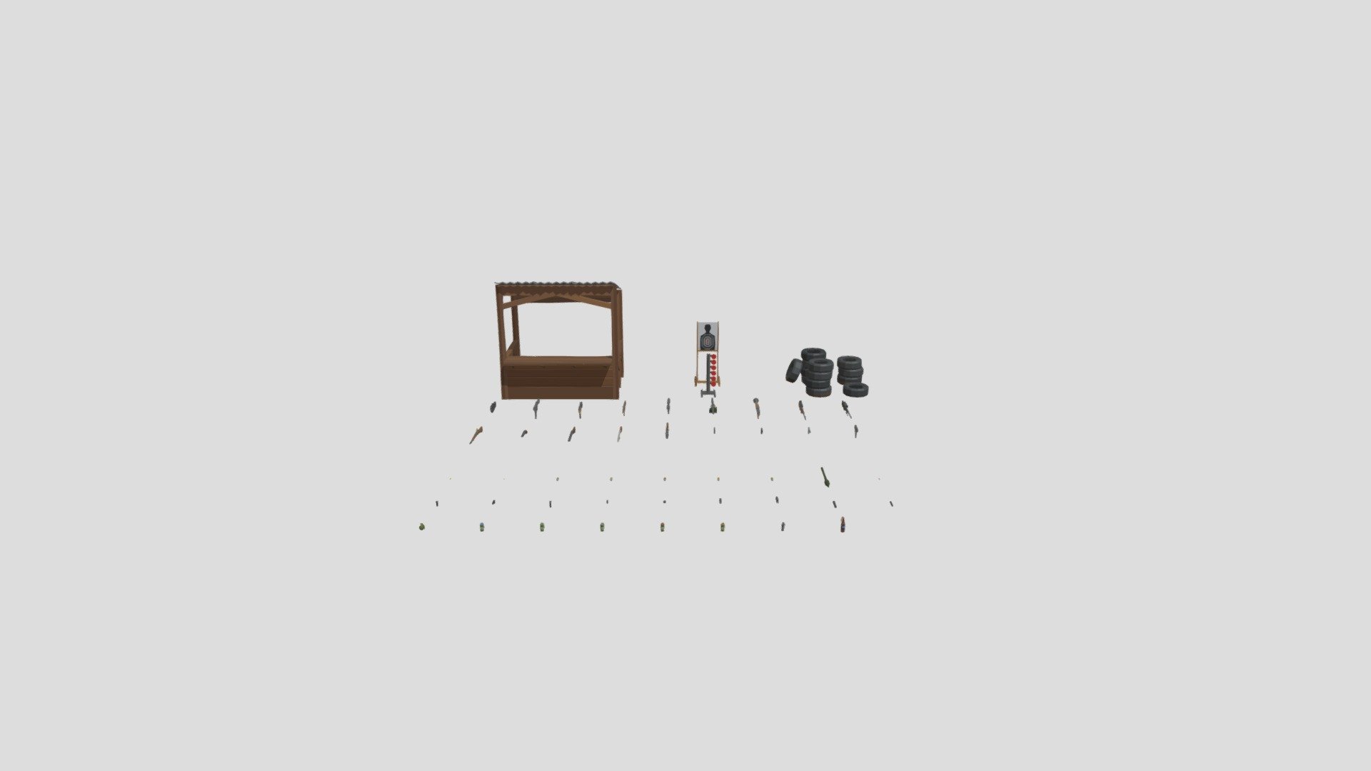 Poly Guns and Survival Pack - 3D model by primesoftaso [6d324bf ...