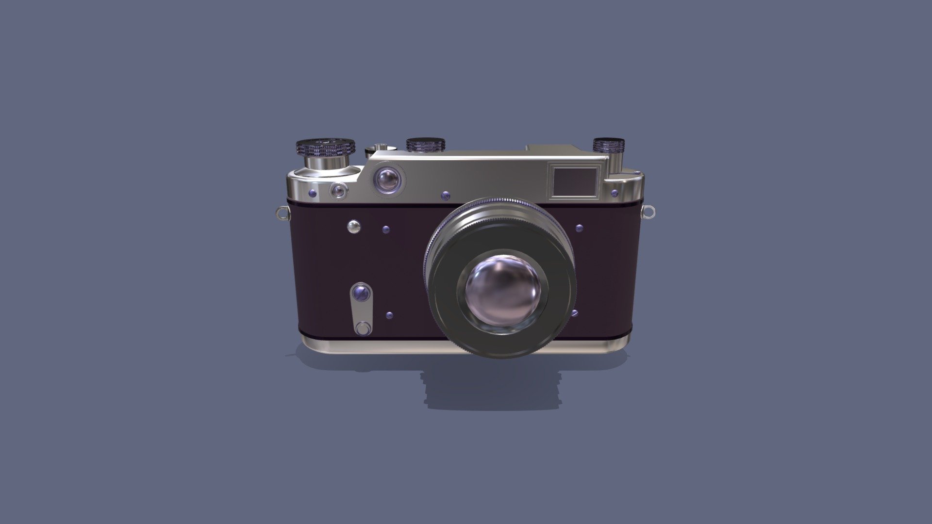 XYZ/FED-2/Soviet_camera/Final_Draft - 3D model by Planeta_Sannikova ...