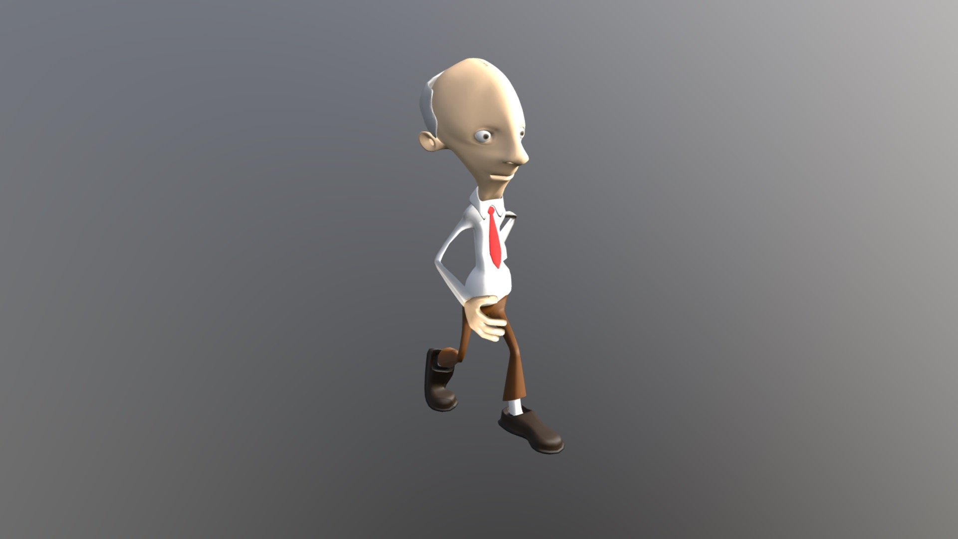 Geek Guy - Textured Walk Cycle - Download Free 3D model by volkanongun ...