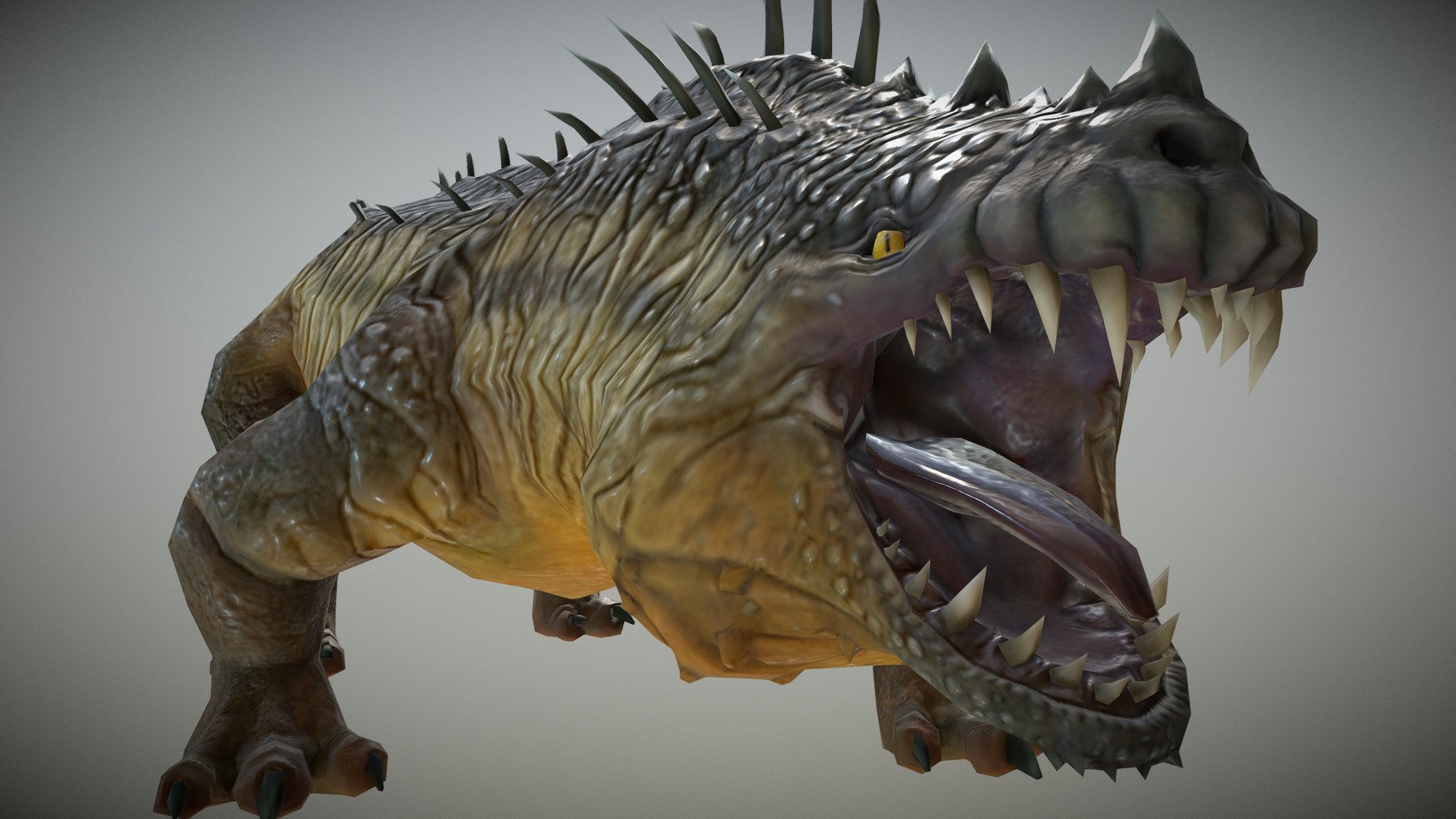 River Drake - 3D model by Lynda Murray (@impdragon) [6d34758] - Sketchfab