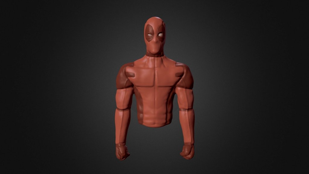 Deadpool - 3D model by Bill Nguyen (@bill_nguyen) [6d3750d] - Sketchfab