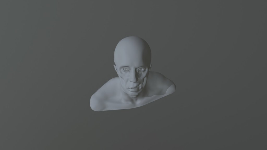 Zombie Head v2 - 3D model by Jack.Reed [6d38f2b] - Sketchfab