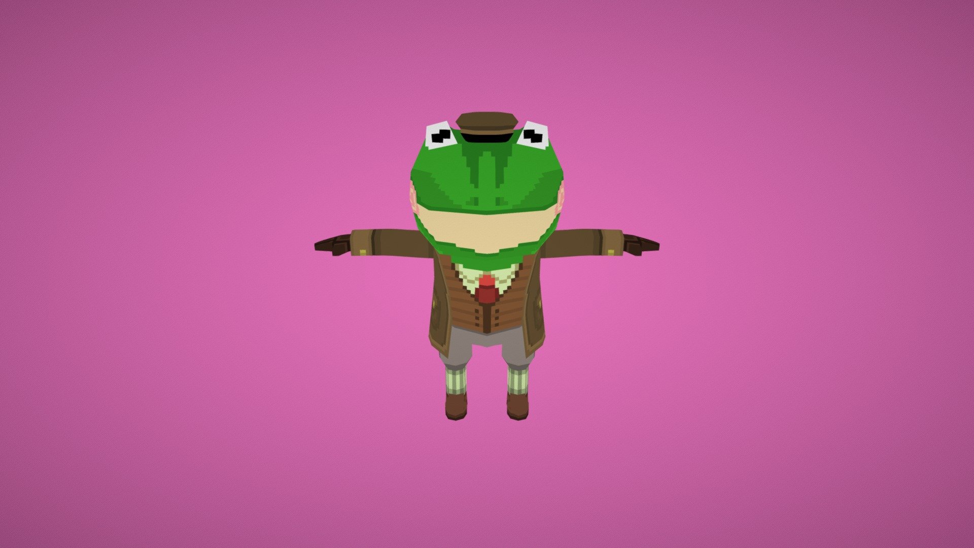 Fredderick Higgs- The mail frog - 3D model by DeadArtPixel [6d39379 ...