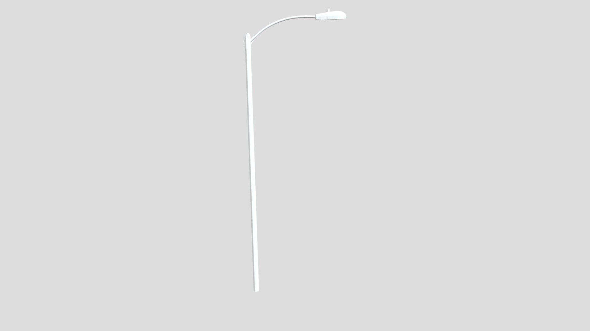 California Street Light New Style 1 - Download Free 3D model by AEL 115 ...