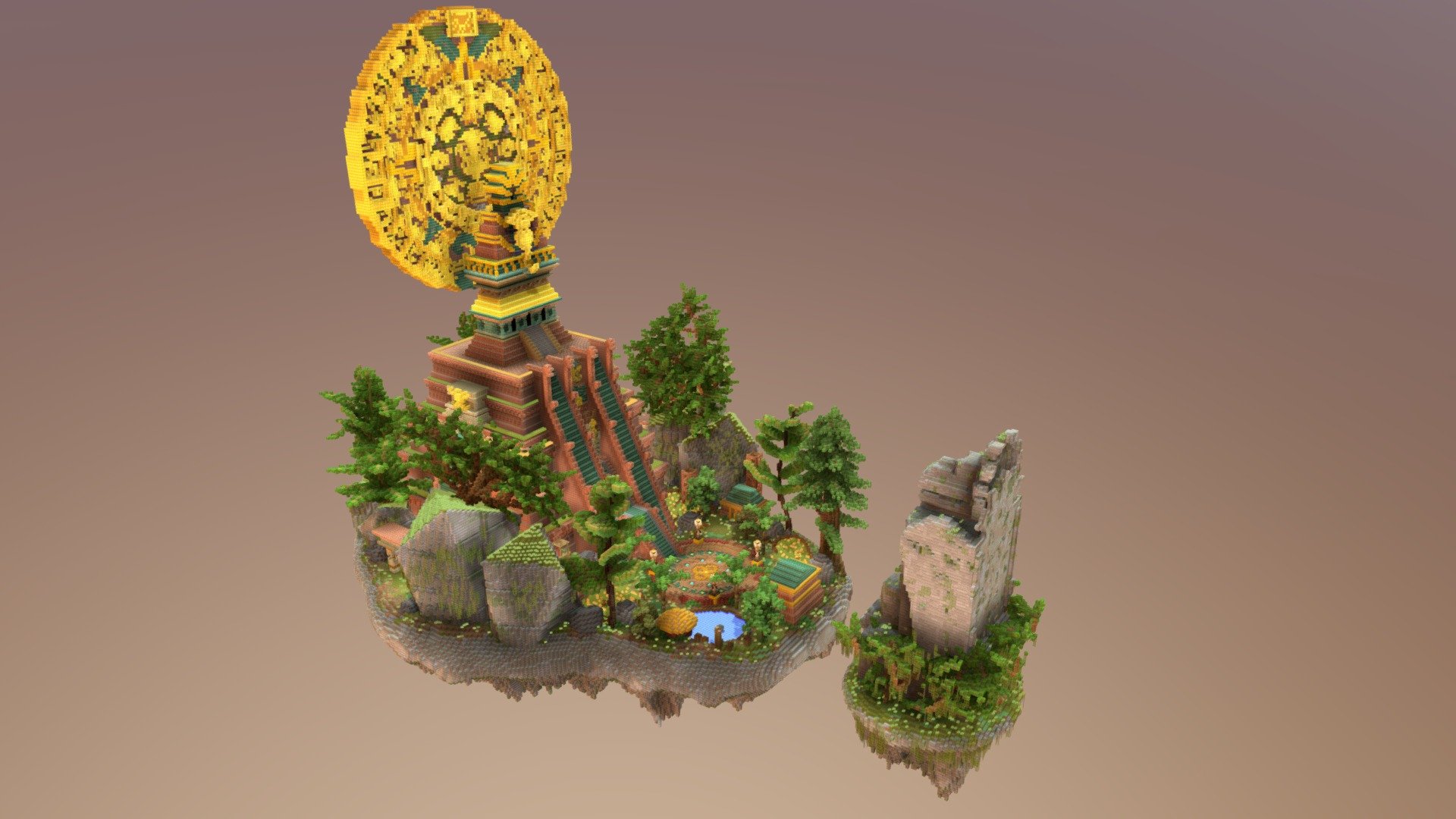 Aztec Spawn - 3D model by KoraProjects [6d3d779] - Sketchfab