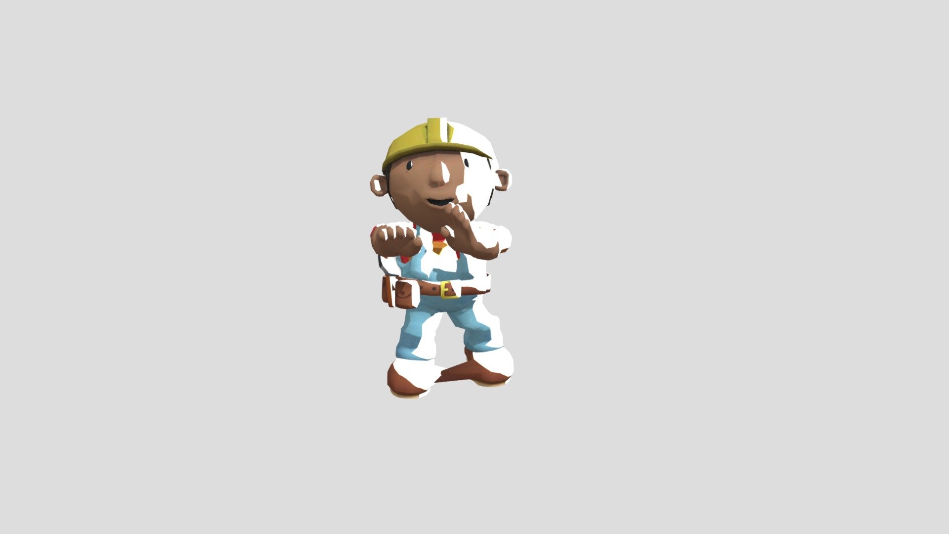 Bob The Builder Doing The Toothless Dance - Download Free 3D model by ...