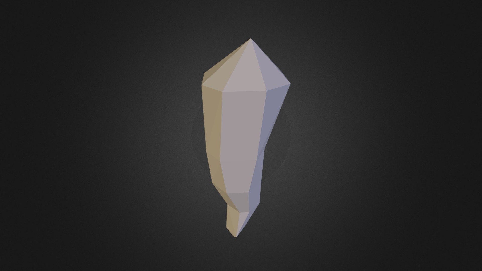 Crystal Shard - 3D model by Graham (@graham3d) [6d40d71] - Sketchfab