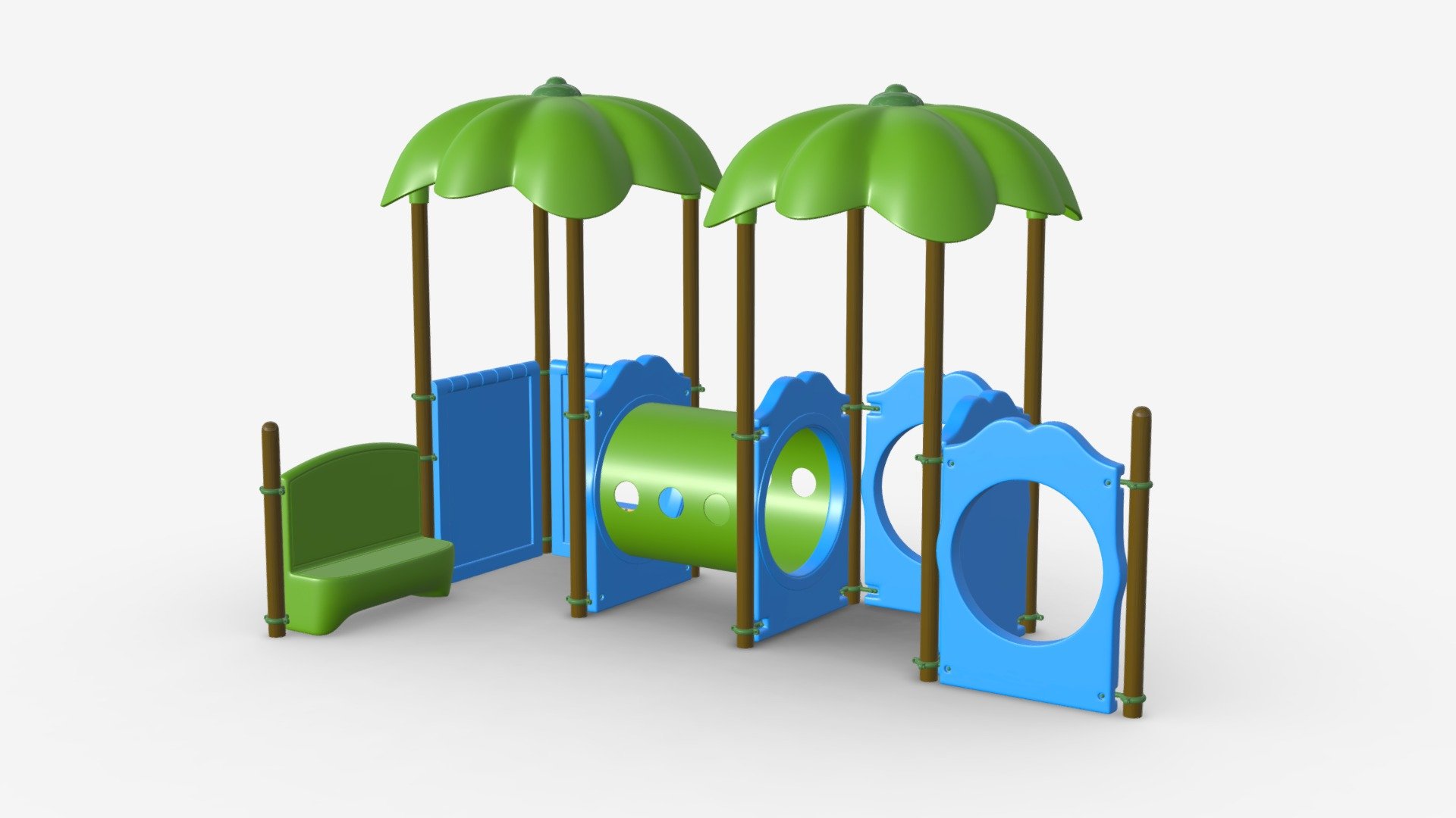 Outdoor kids playground 03 - Buy Royalty Free 3D model by HQ3DMOD ...