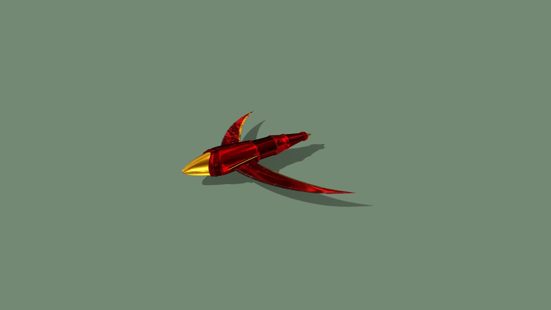 Robin Teen Titans Birderang - 3D model by sammarchetti8 [6d42347 ...