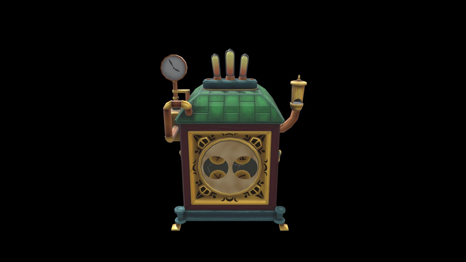 Clock SSO Inspired - 3D model by Anthesy [6d42cb7] - Sketchfab