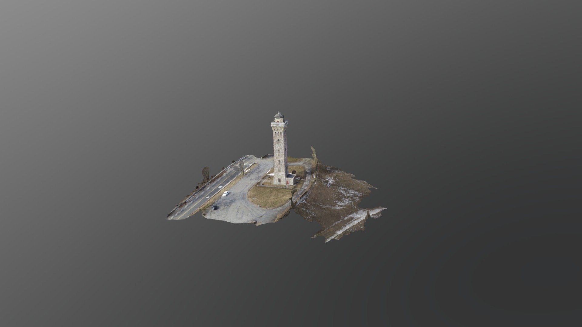 Fire Tower Simplified 3d Mesh - 3D model by lambertdw [6d438b0] - Sketchfab