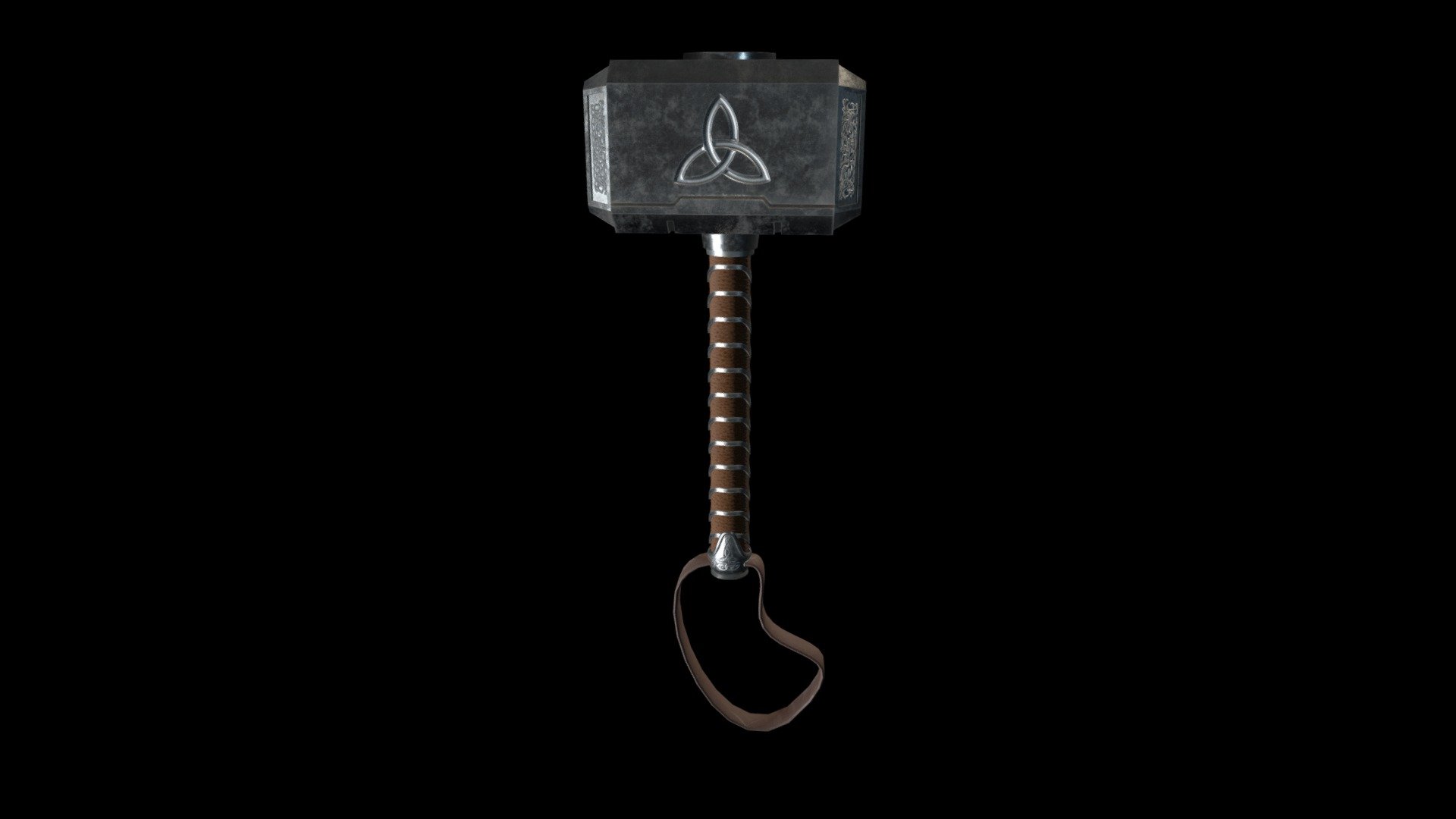 Mjolnir - Download Free 3D model by Wind Media (@MuneCG) [6d444d5 ...