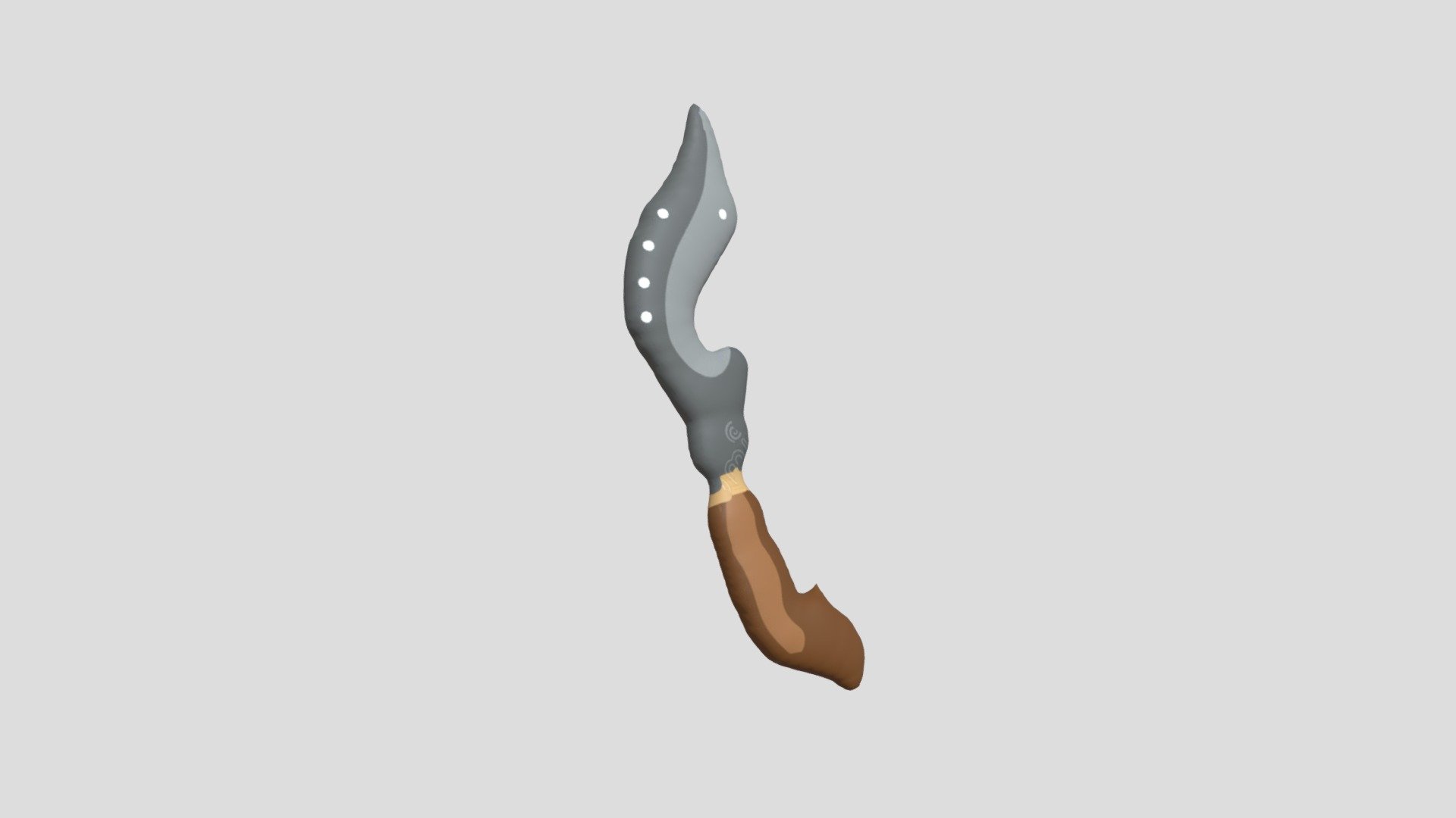 Kujang - Download Free 3D model by eljaasb [6d44595] - Sketchfab