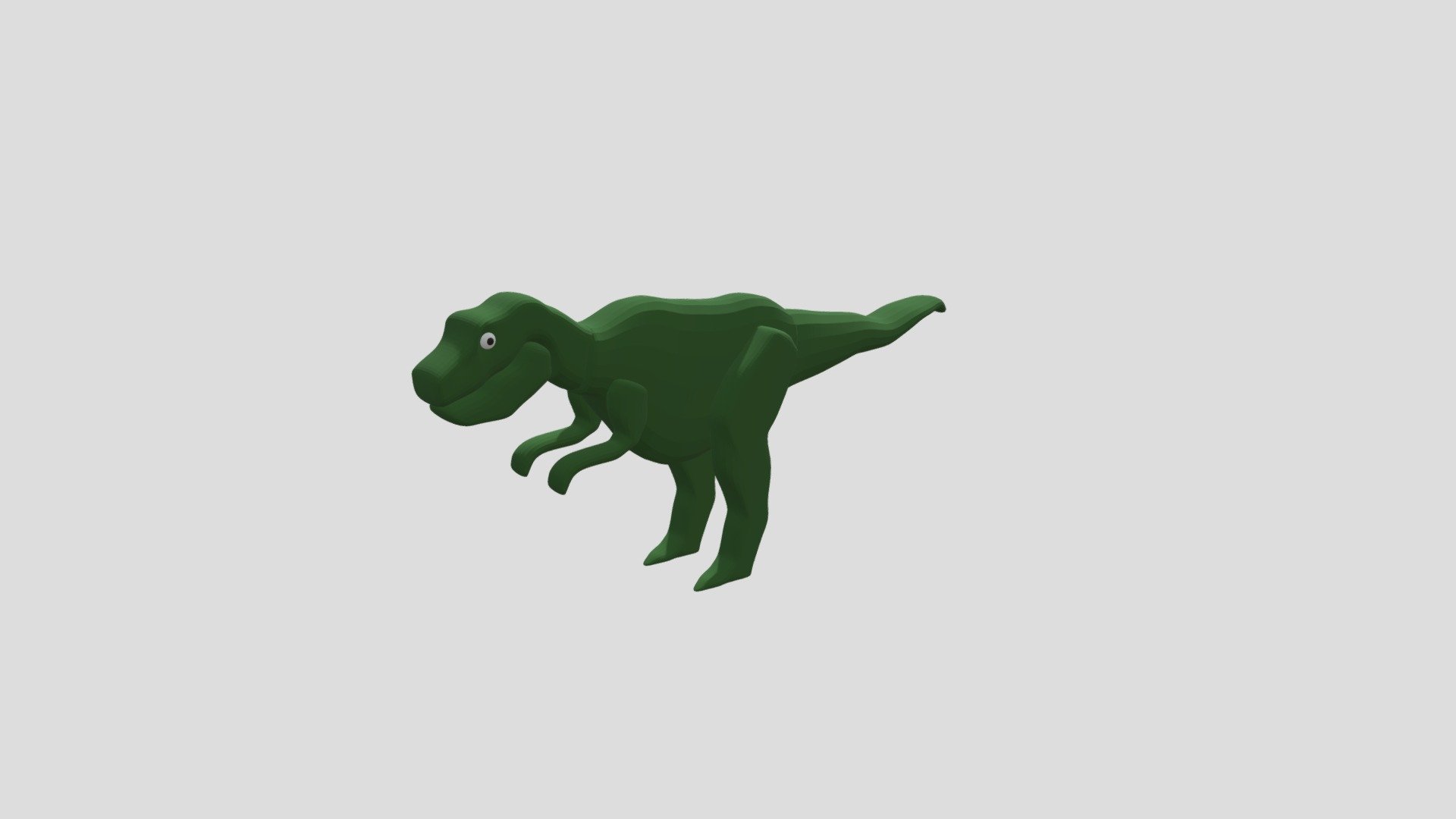 Blender clay T-rex (rigged) - Download Free 3D model by Blender_Worker ...