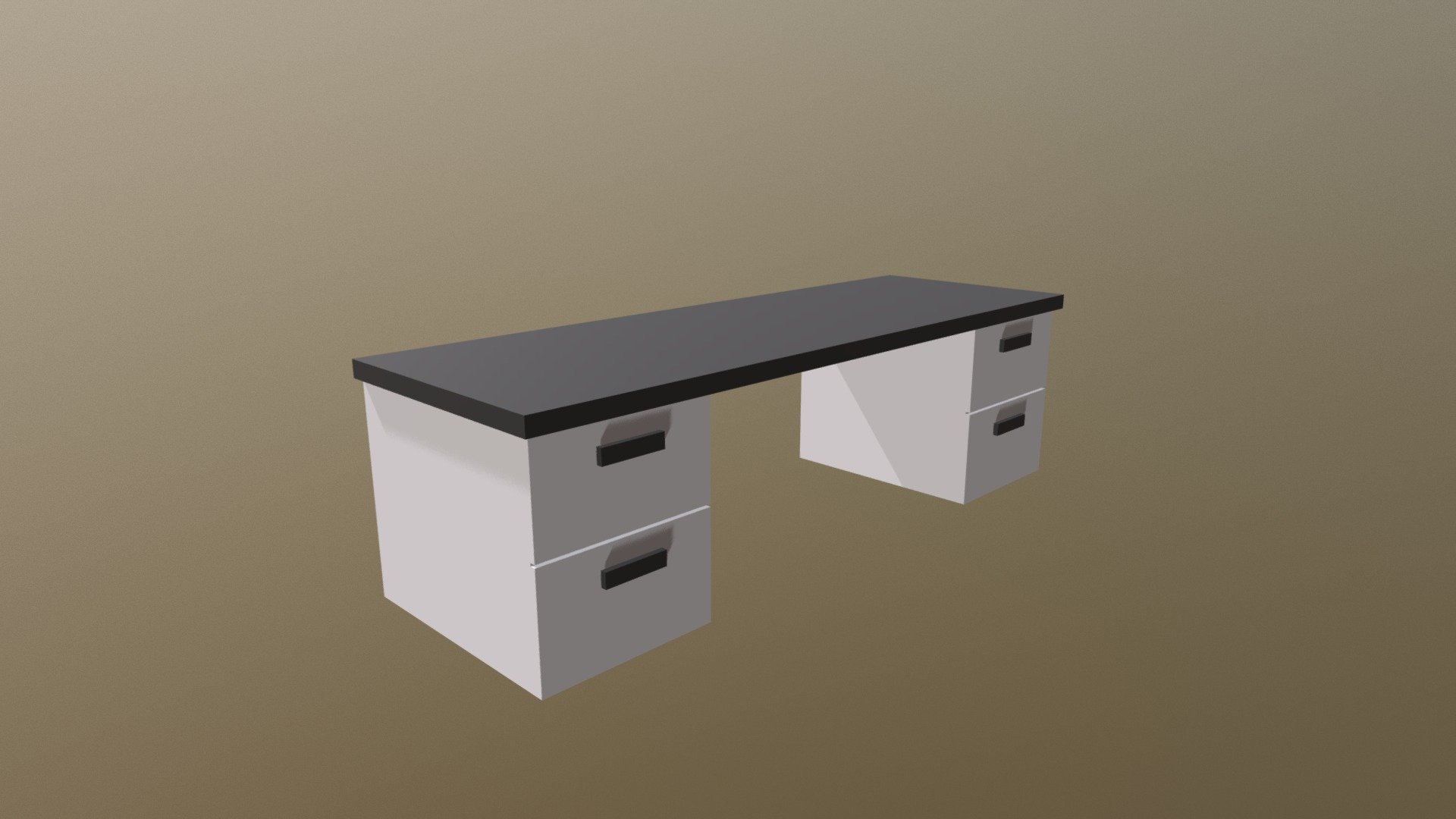 Simple Desk - 3D model by TWNS [6d44f60] - Sketchfab