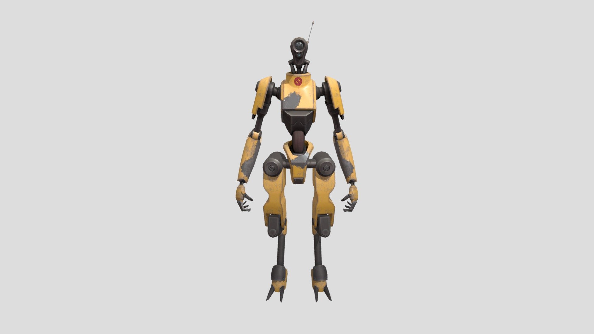 Robot_rk11 - 3D model by robotrek1000 [6d452db] - Sketchfab