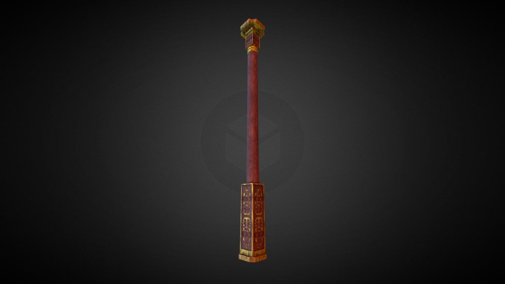 wood_column - 3D model by Avenciuss [6d49628] - Sketchfab