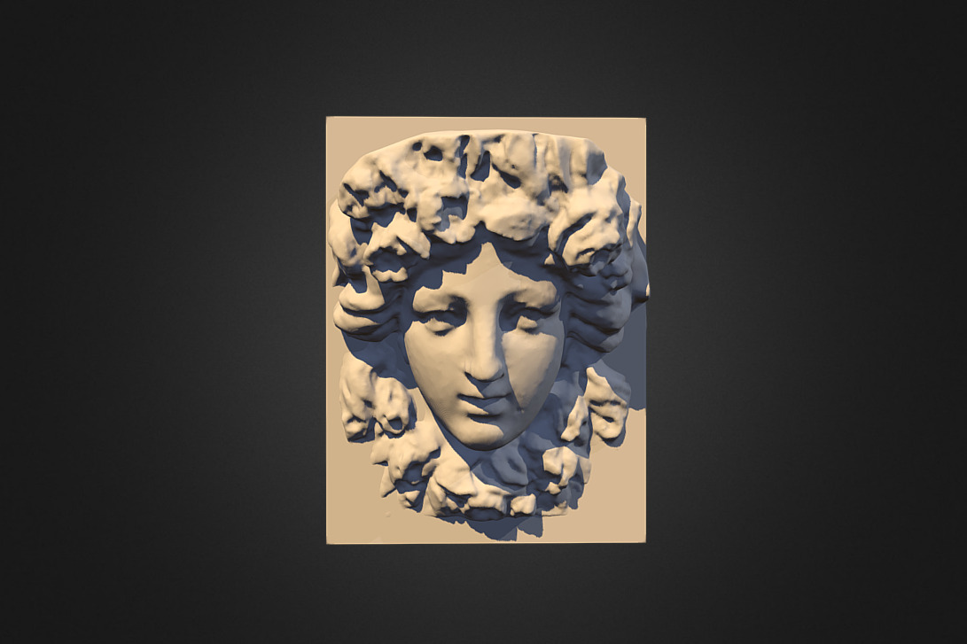 Mascaron 4 - 3D model by HERES [6d4992e] - Sketchfab