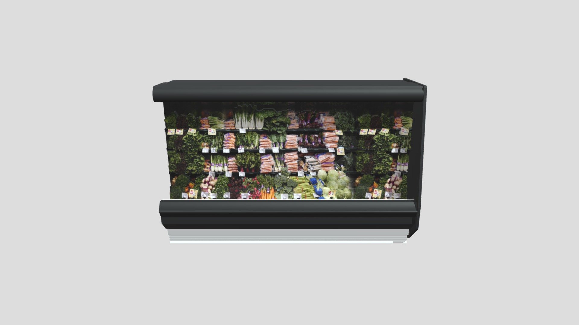 NEVERA VEGETALES NORMAL - 3D model by Designcolombian ...