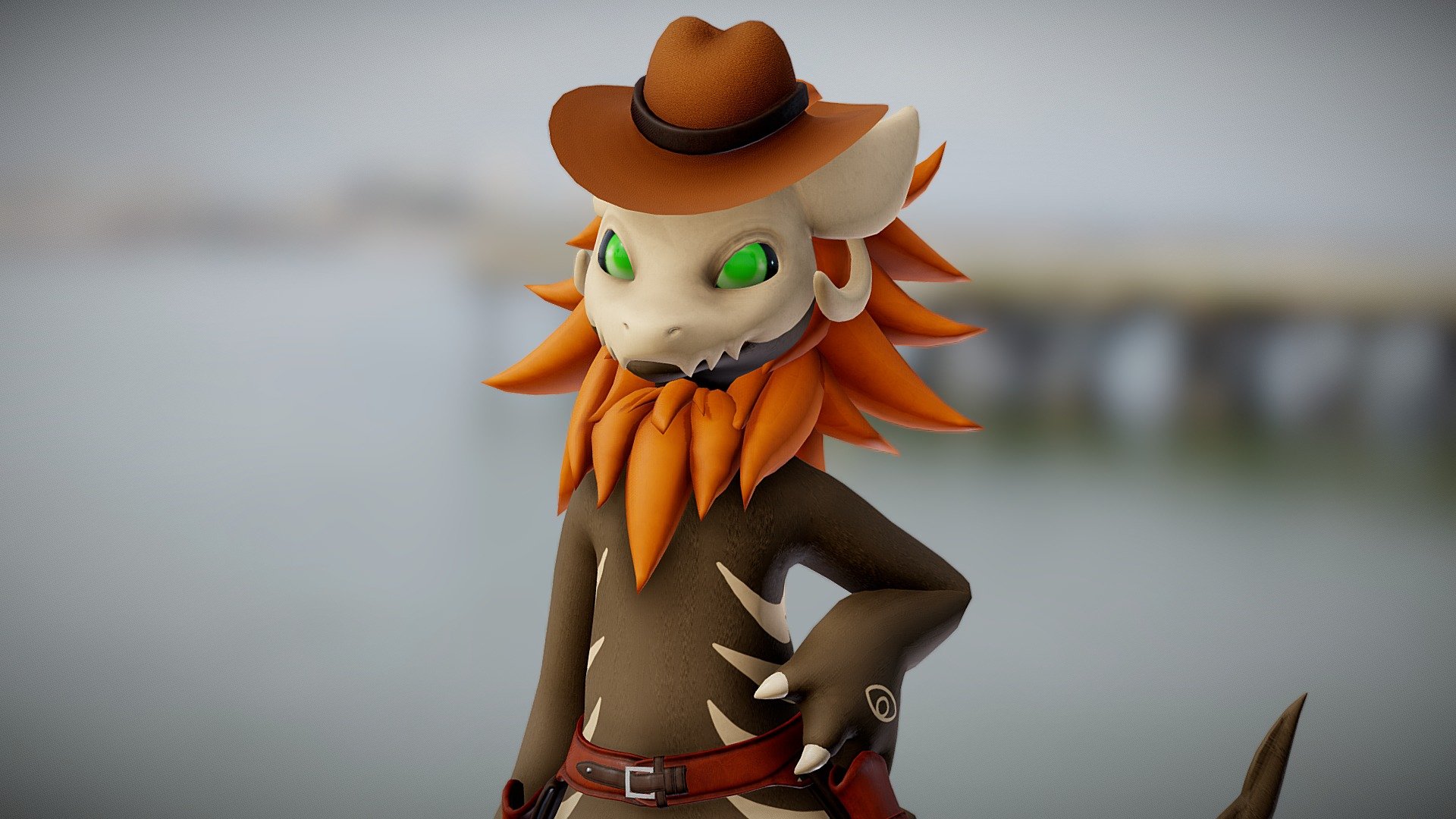 Zaku4hire the Besuru, Vrchat Avatar - 3D model by SkylarFox.VR ...