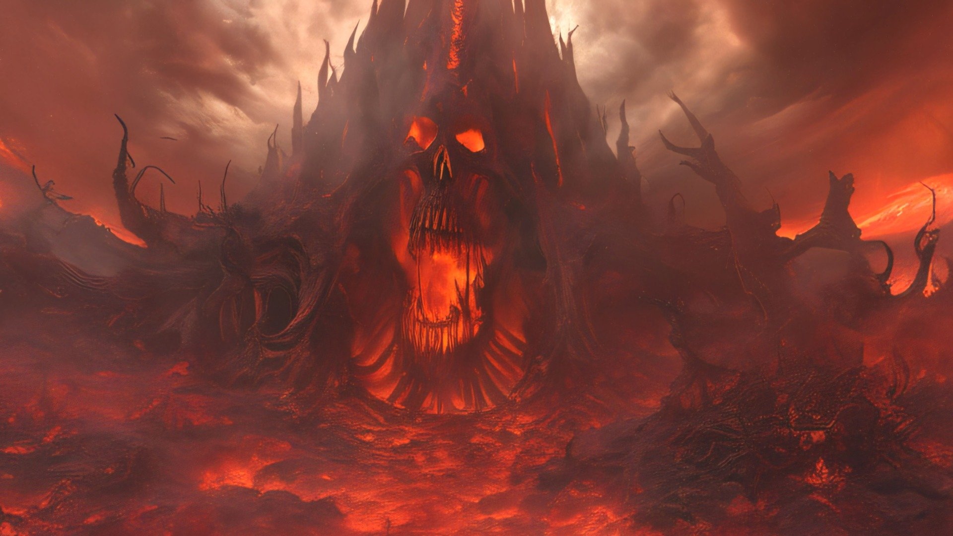 Hell Eternal Damnation Panorama I - Buy Royalty Free 3D model by ...