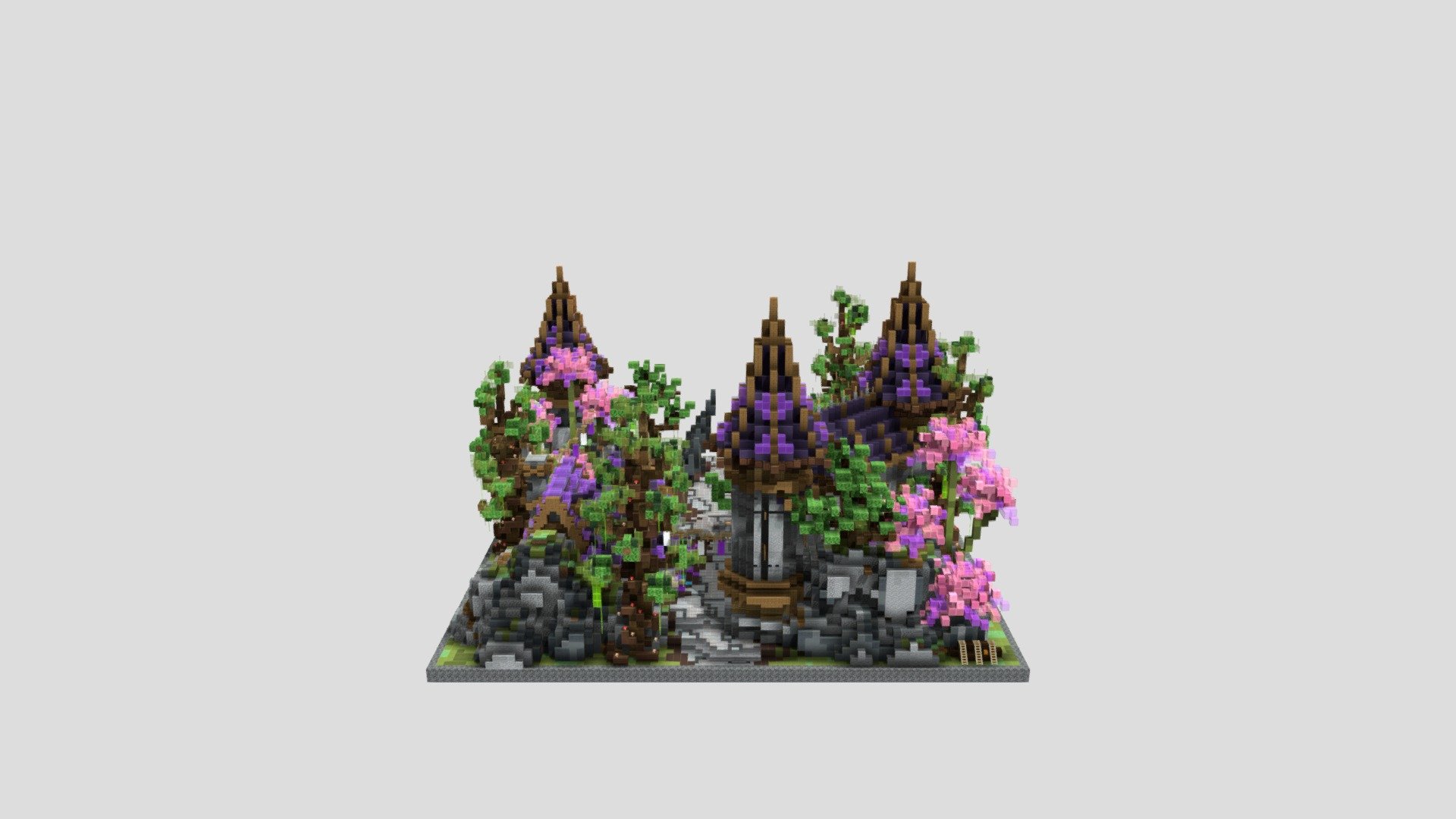Fantasy HCF Factions Spawn - 3D model by PremadeBuilds.com (@Tofty) [6d4a5ae] - Sketchfab