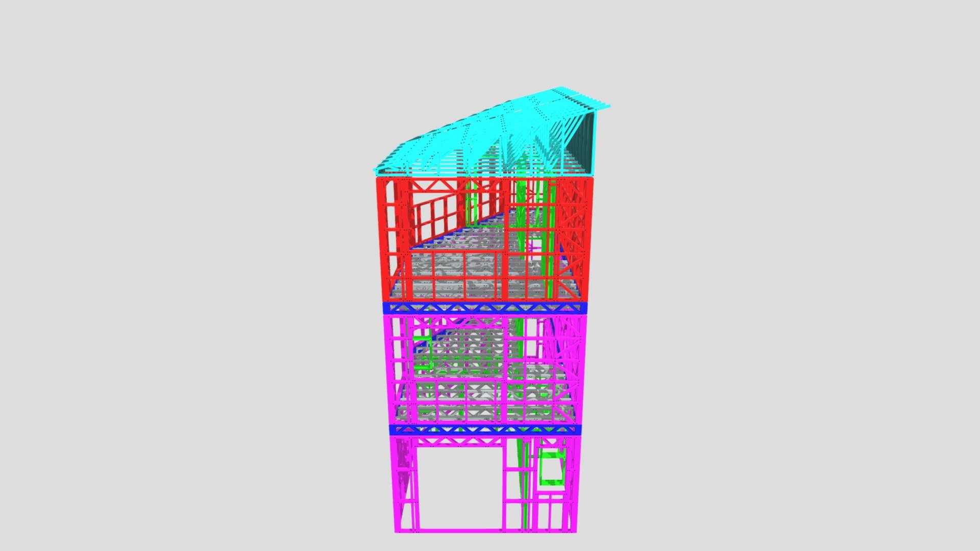 107 BHB Unit 1 Type C Rev 2 - Download Free 3D model by Steel Frame ...