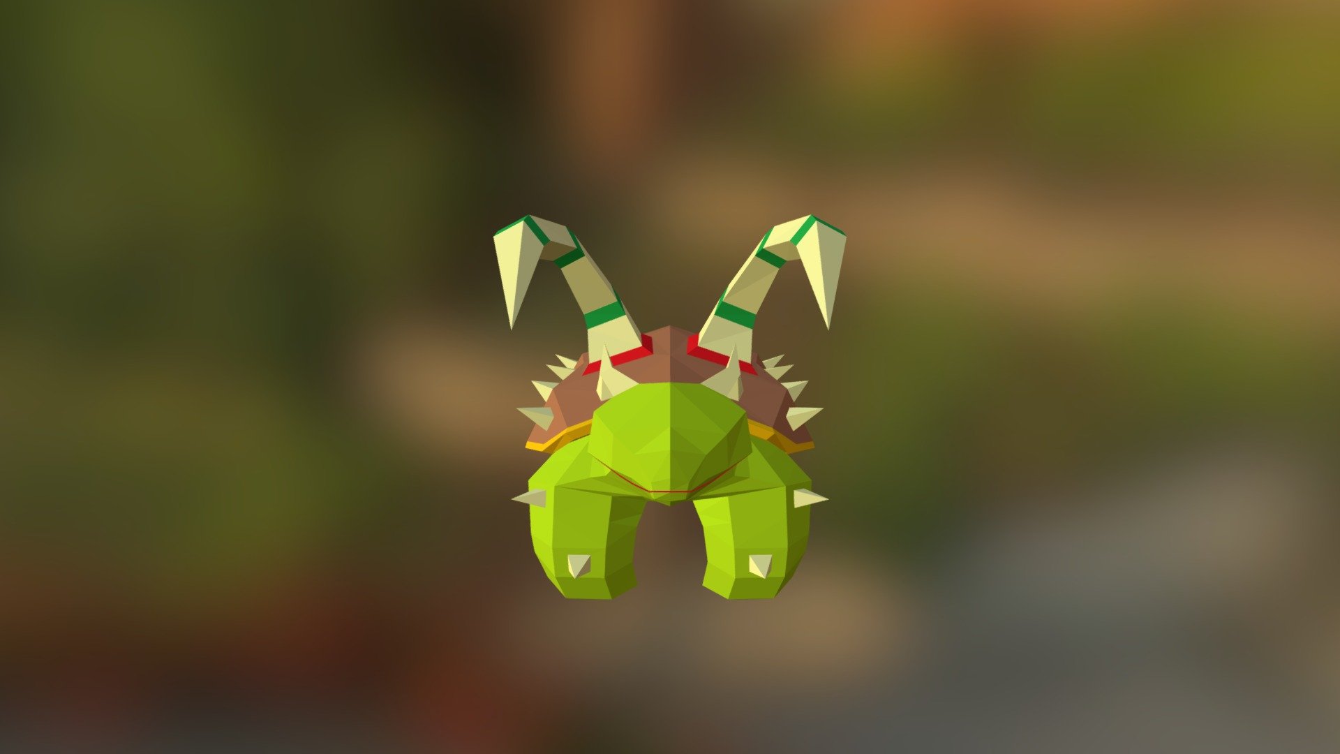 Spiky Tortoise - 3D model by amarillosebas [6d4b13c] - Sketchfab