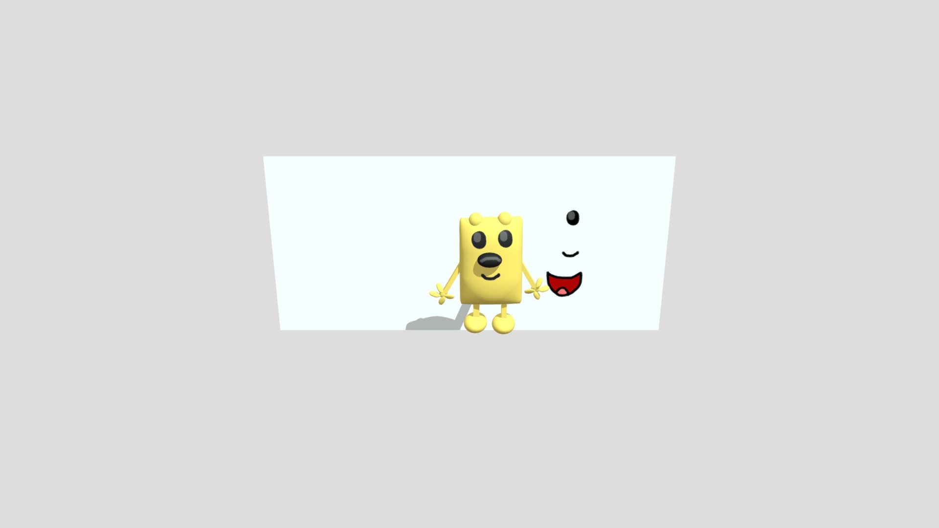 Wubbzy from Wow Wow Wubbzy (Paint 3D) - Download Free 3D model by ...