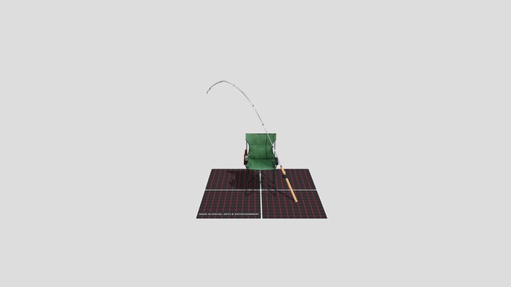 Fishing-rod 3D models - Sketchfab