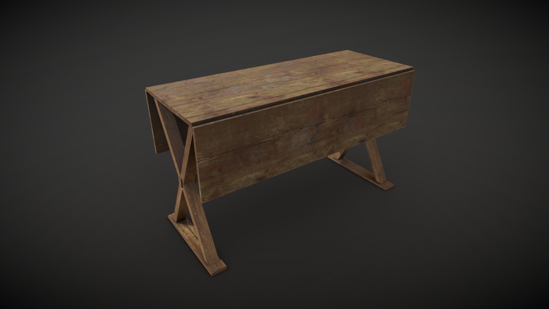 FoldTable - Buy Royalty Free 3D model by Caxtor [6d4bbb1] - Sketchfab Store