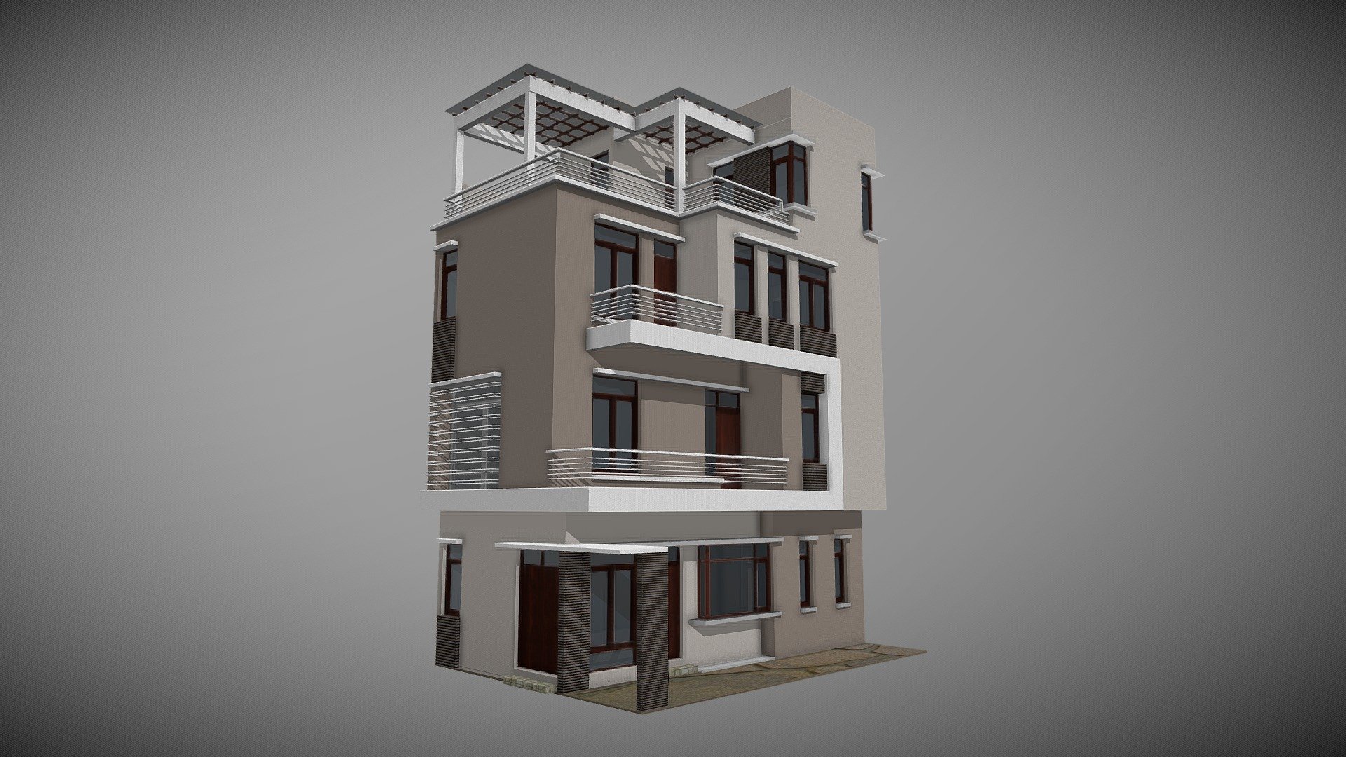 House - 3D model by halejuya [6d4c759] - Sketchfab