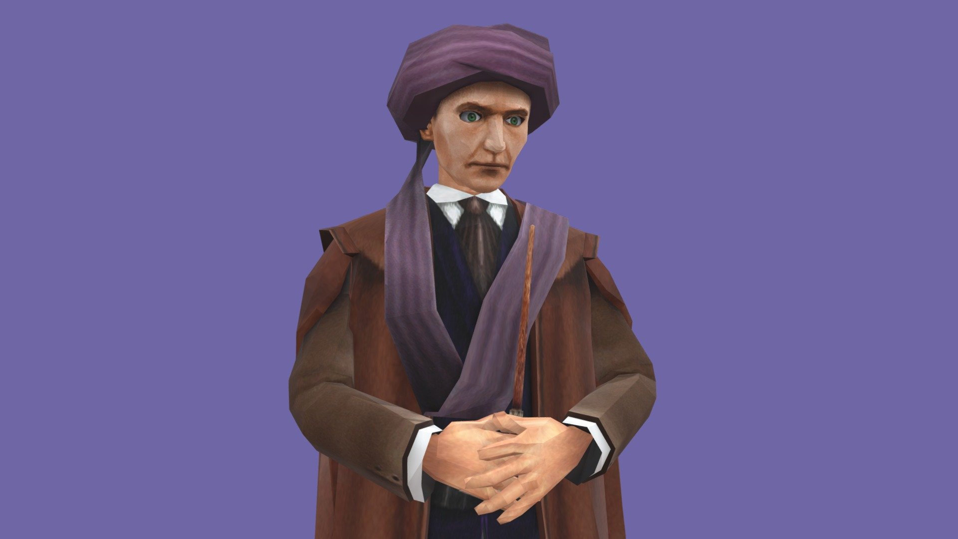 Quirinus Quirrell - Download Free 3D model by zack_graham [6d4d1b5 ...
